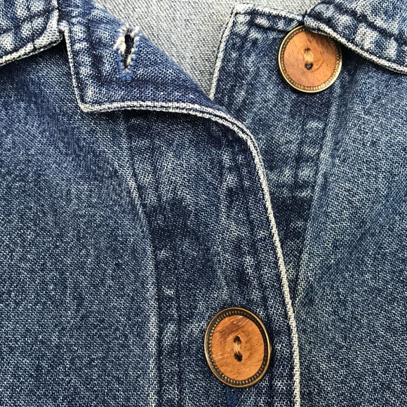 New Identity | Jackets & Coats | New Identity Cotton Blue Denim ...